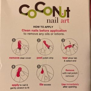 Incoco | Makeup | Incoco Coconut Nail Art Psyched Out | Poshmark